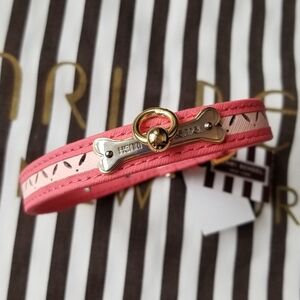 henri bendel | Accessories | Henri Bendel Pink Coral Dog Collar Xss ...
